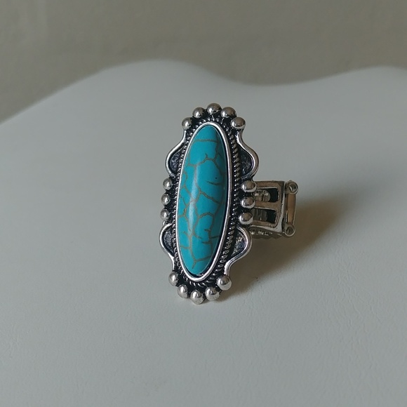 paparazzi | Jewelry | Paparazzi Leave No Trace Turquoise Ring | Poshmark